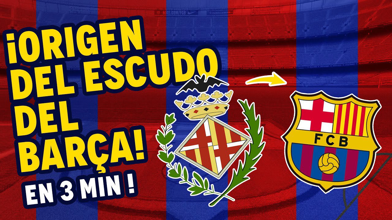 Los Escudos del FC Barcelona: Historia y Evolución del Emblema ...